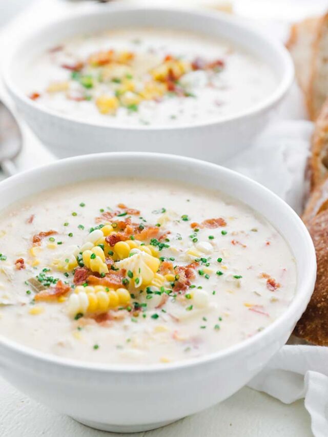 Quick and Easy Corn Chowder Recipe Story - Chef Billy Parisi
