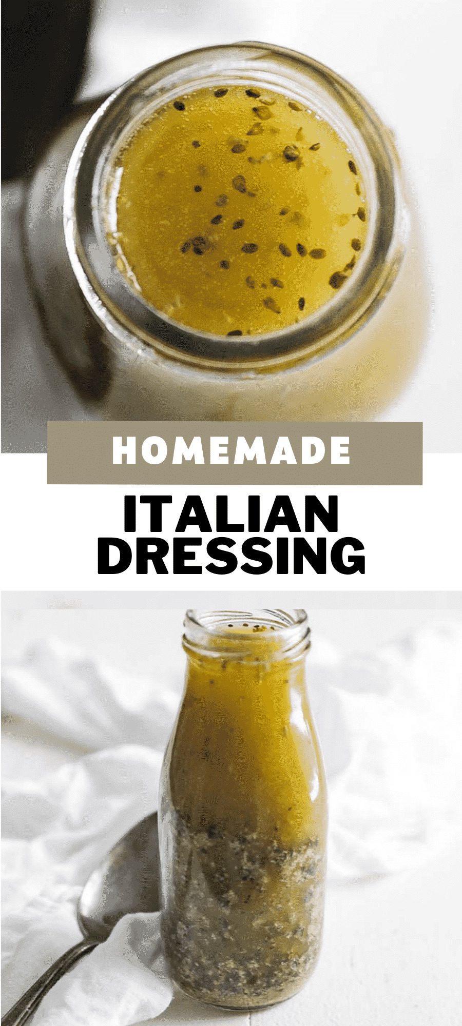 Homemade Italian Dressing Recipe - Chef Billy Parisi