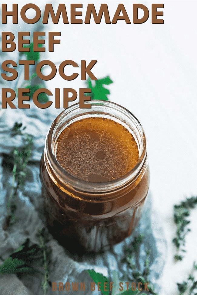 Homemade Beef Stock Recipe - Chef Billy Parisi