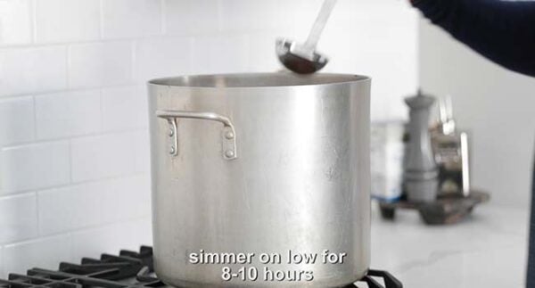 Homemade Beef Stock Recipe - Chef Billy Parisi