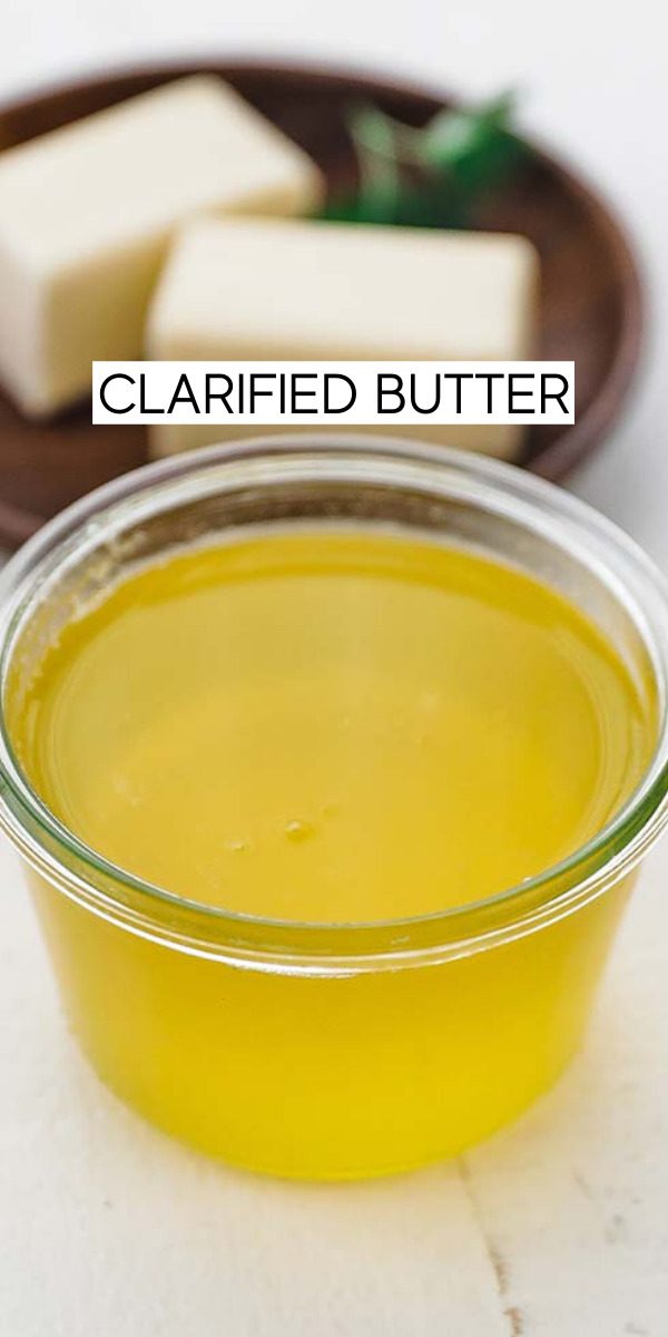 Clarified Butter Recipe - Chef Billy Parisi
