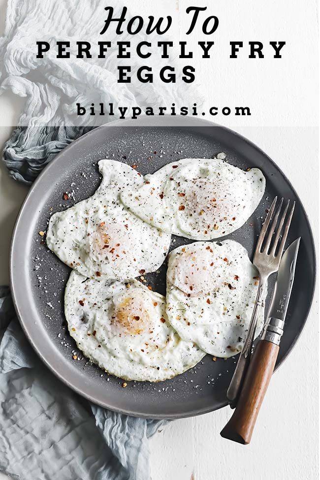How to Perfectly Fry an Egg Every Time - Chef Billy Parisi