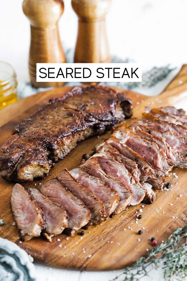 How to Sear a Steak - Chef Billy Parisi