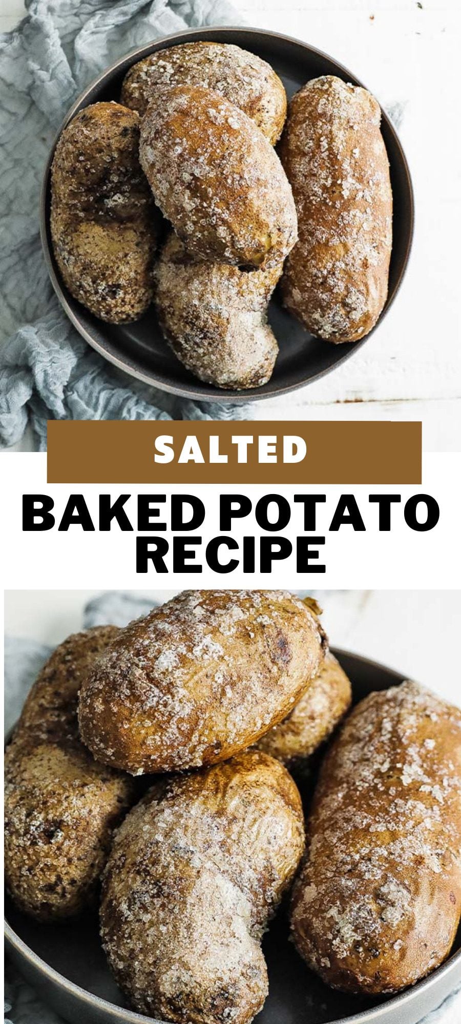 Perfect Baked Potato (Salt-Crusted and Crispy) - Chef Billy Parisi