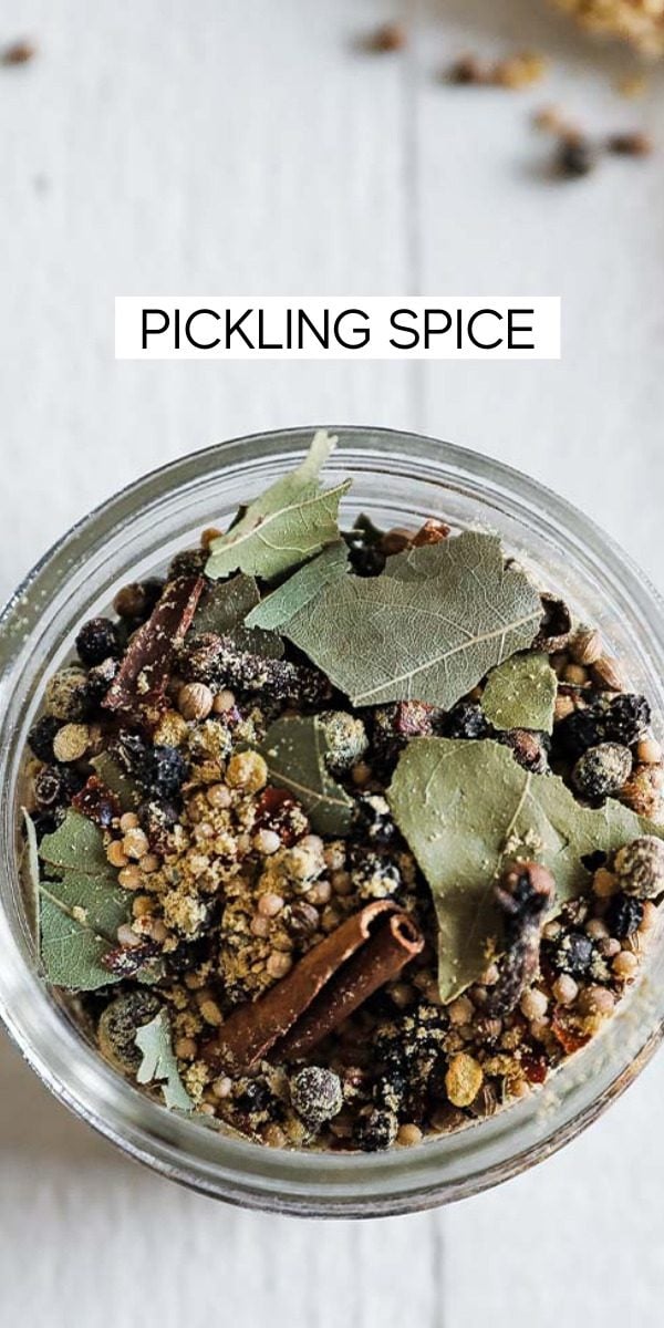 Homemade Pickling Spice Recipe - Chef Billy Parisi
