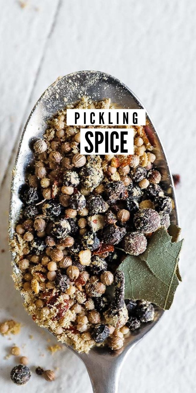 Homemade Pickling Spice Recipe - Chef Billy Parisi