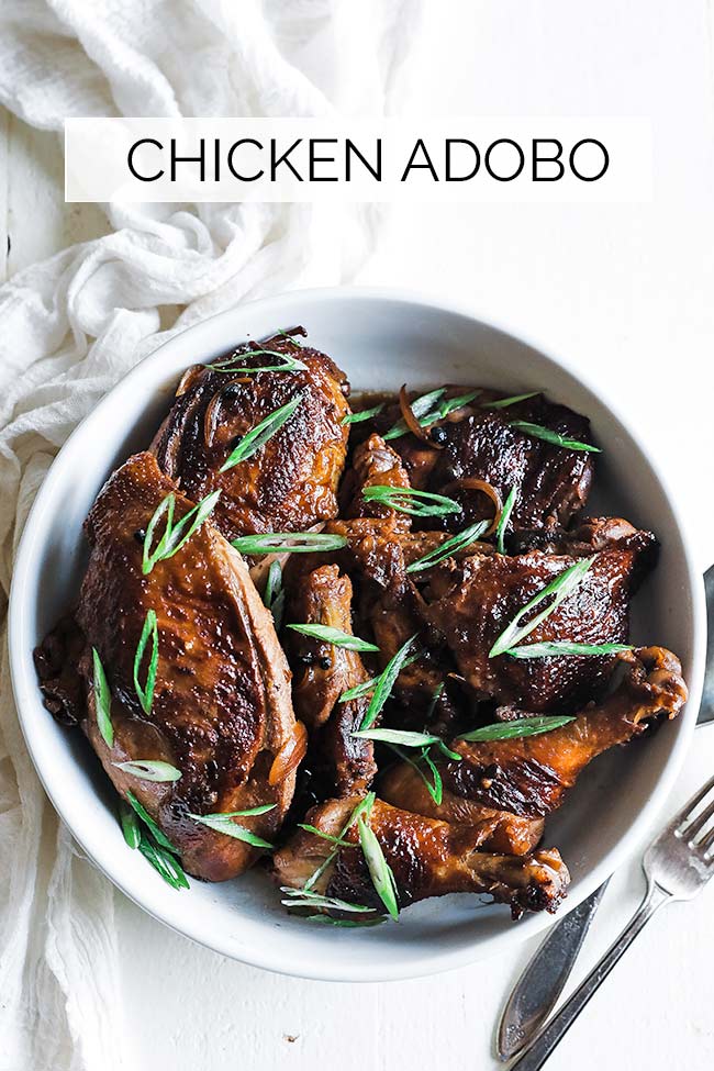 Filipino Chicken Adobo Recipe (Adobong Manok) - Chef Billy Parisi