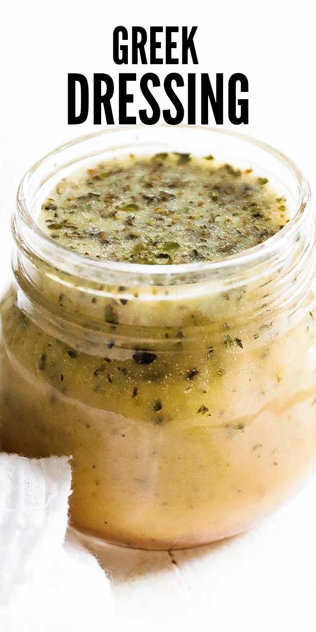 Homemade Greek Dressing Recipe - Chef Billy Parisi