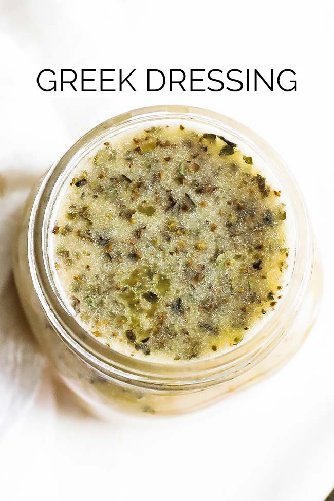 Homemade Greek Dressing Recipe - Chef Billy Parisi