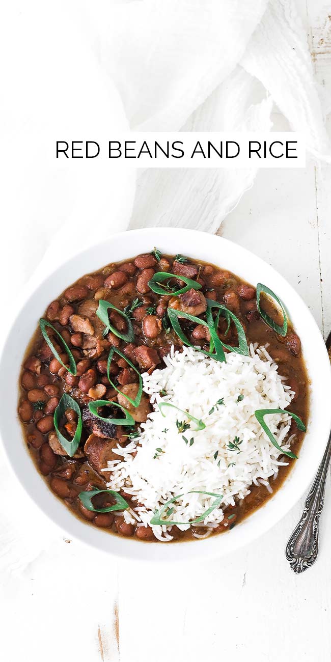 Homemade Red Beans and Rice Recipe - Chef Billy Parisi