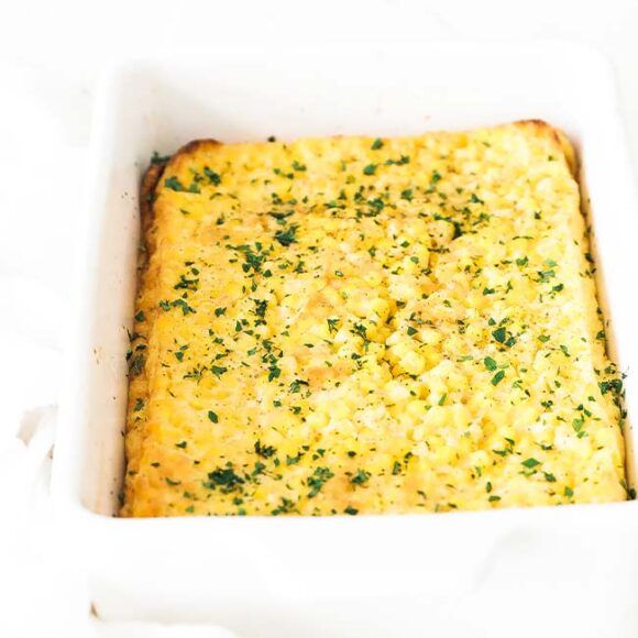 Homemade Corn Pudding Recipe - Chef Billy Parisi