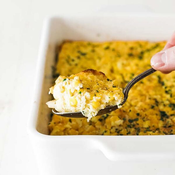 Homemade Corn Pudding Recipe - Chef Billy Parisi