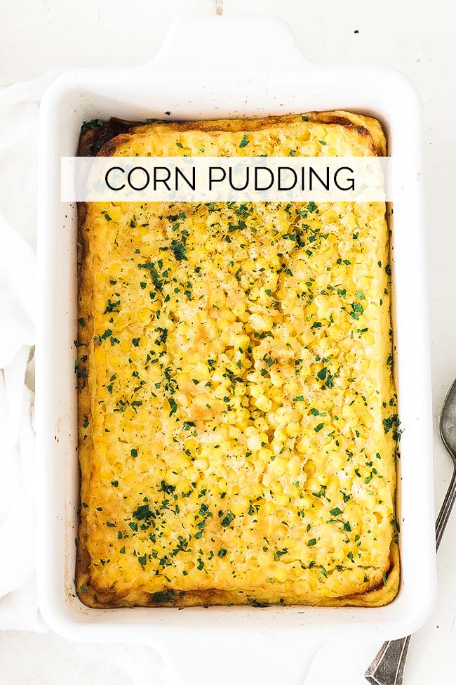Homemade Corn Pudding Recipe - Chef Billy Parisi