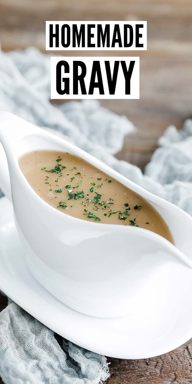 Easy Homemade Gravy Recipe - Chef Billy Parisi