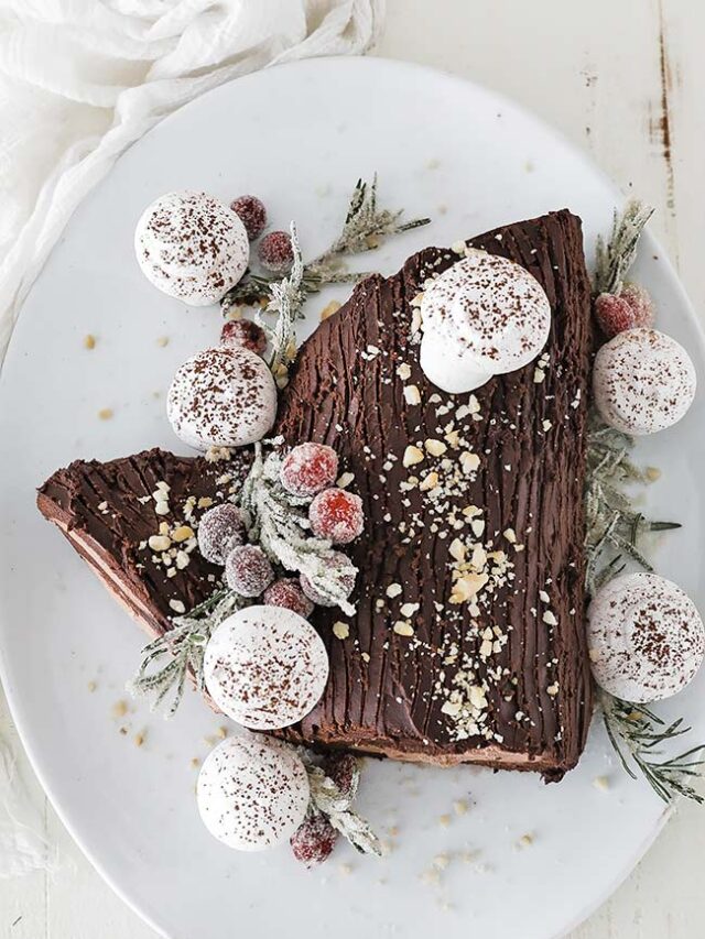 Christmas Yule Log Cake Story - Chef Billy Parisi