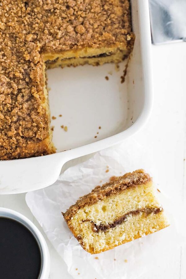 Classic Homemade Coffee Cake Recipe - Chef Billy Parisi