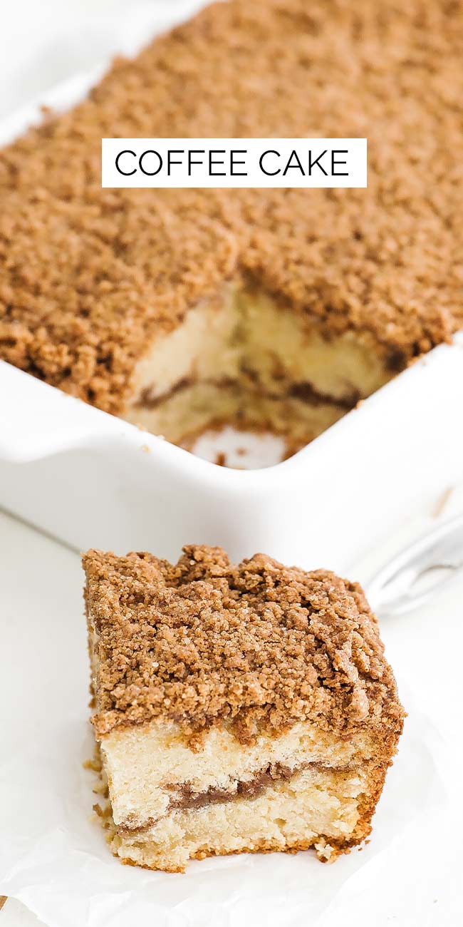 Classic Homemade Coffee Cake Recipe - Chef Billy Parisi