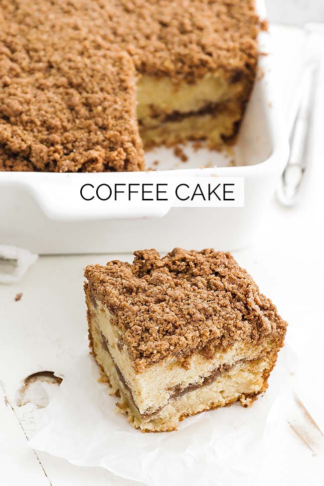 Classic Homemade Coffee Cake Recipe - Chef Billy Parisi