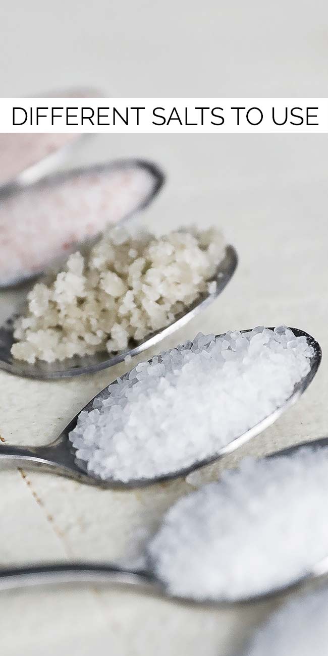 Different Cooking Salts to Use - Chef Billy Parisi