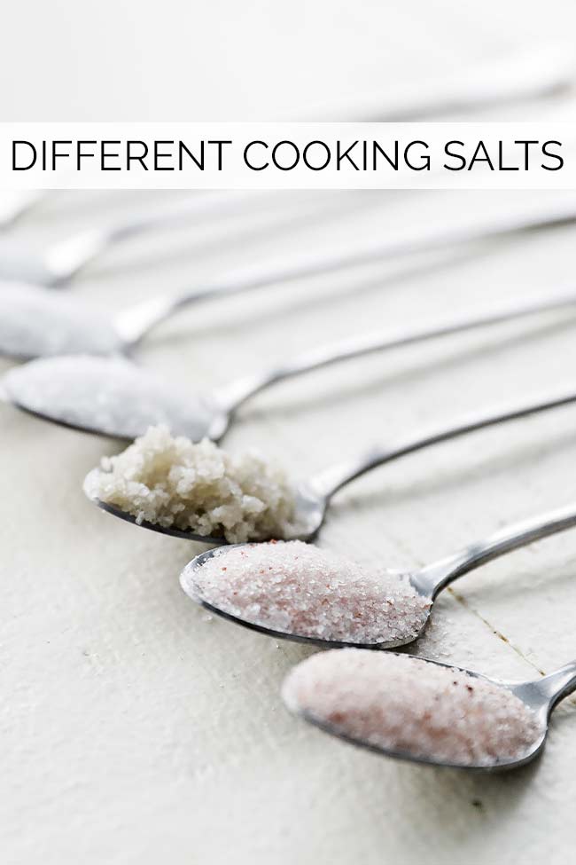 Different Cooking Salts to Use - Chef Billy Parisi