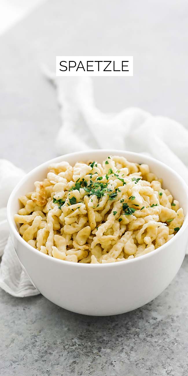 Perfect Homemade Spaetzle Recipe - Chef Billy Parisi