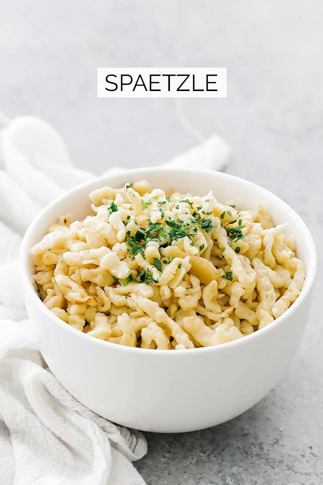 Perfect Homemade Spaetzle Recipe - Chef Billy Parisi