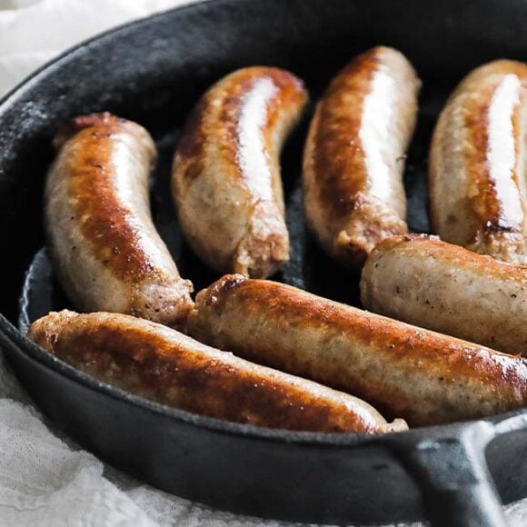 Homemade Irish-Style Bangers Recipe - Chef Billy Parisi
