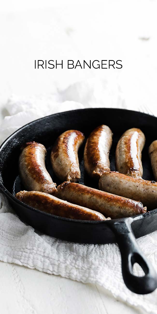 Homemade Irish-Style Bangers Recipe - Chef Billy Parisi