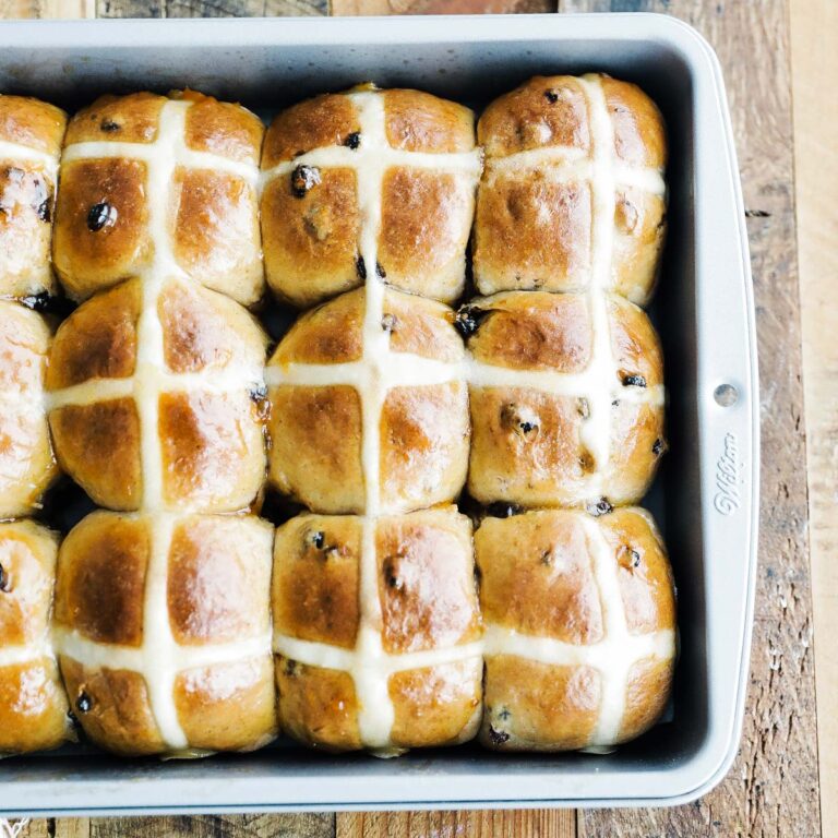 Homemade Hot Cross Buns - Chef Billy Parisi