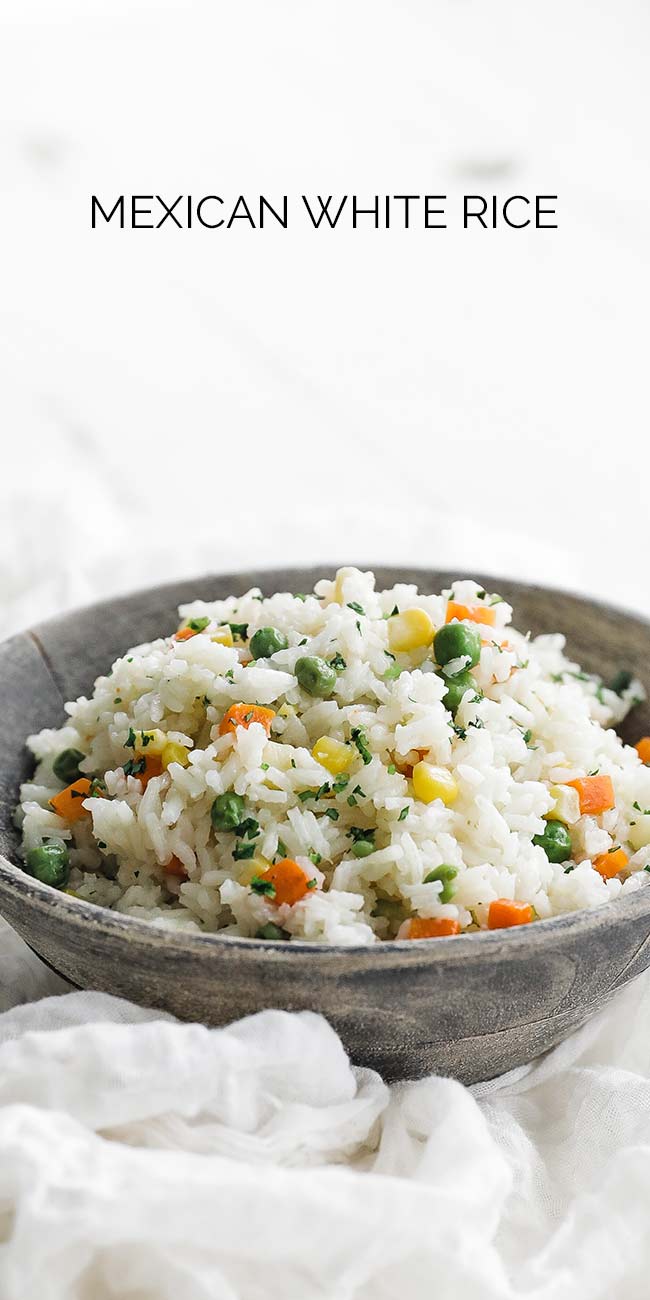 Mexican White Rice Recipe (Arroz Blanco) - Chef Billy Parisi