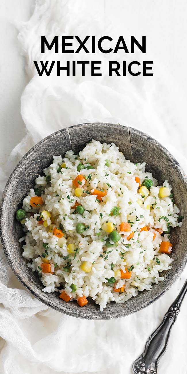 Mexican White Rice Recipe (Arroz Blanco) - Chef Billy Parisi