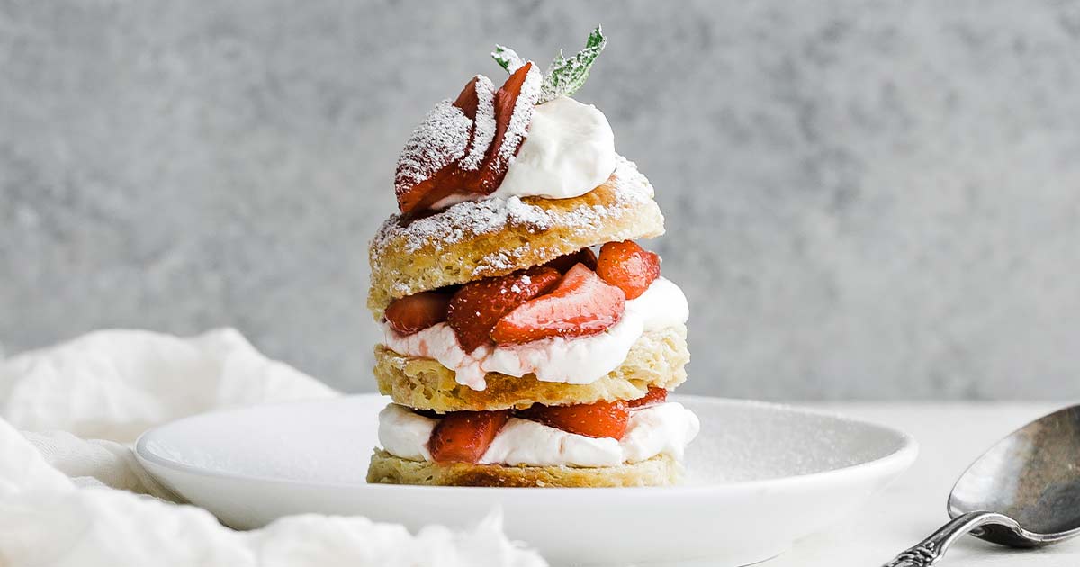 Homemade Strawberry Shortcake Recipe - Chef Billy Parisi