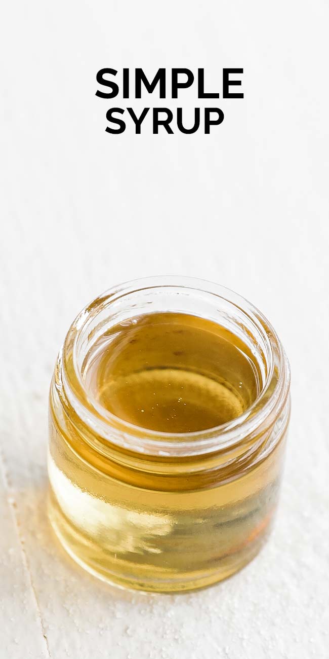 Homemade Simple Syrup Recipe - Chef Billy Parisi