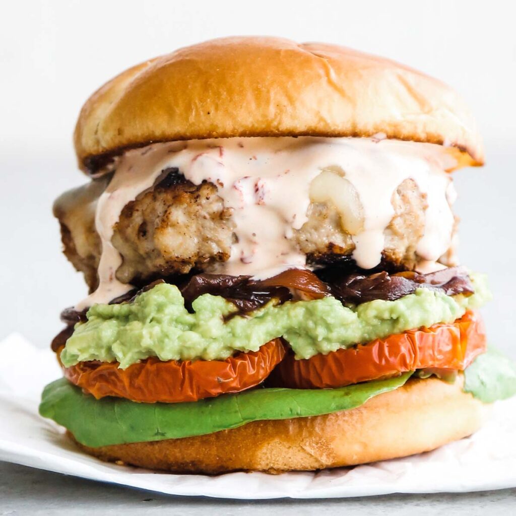 The Best Turkey Burger Recipe - Chef Billy Parisi