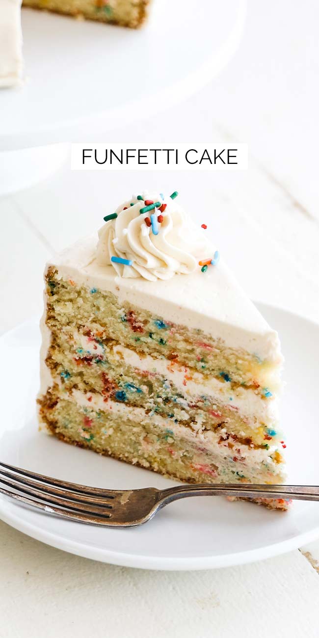 Homemade Funfetti Cake Recipe - Chef Billy Parisi