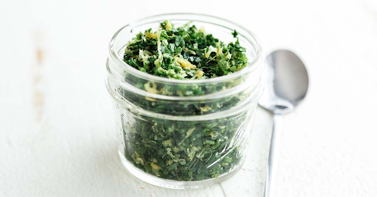 Gremolata Recipe - Chef Billy Parisi