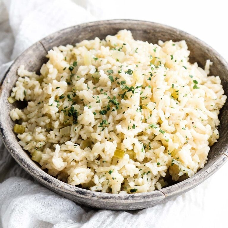 Traditional Rice Pilaf Recipe - Chef Billy Parisi