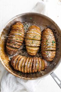 Hasselback Potatoes Recipe - Chef Billy Parisi