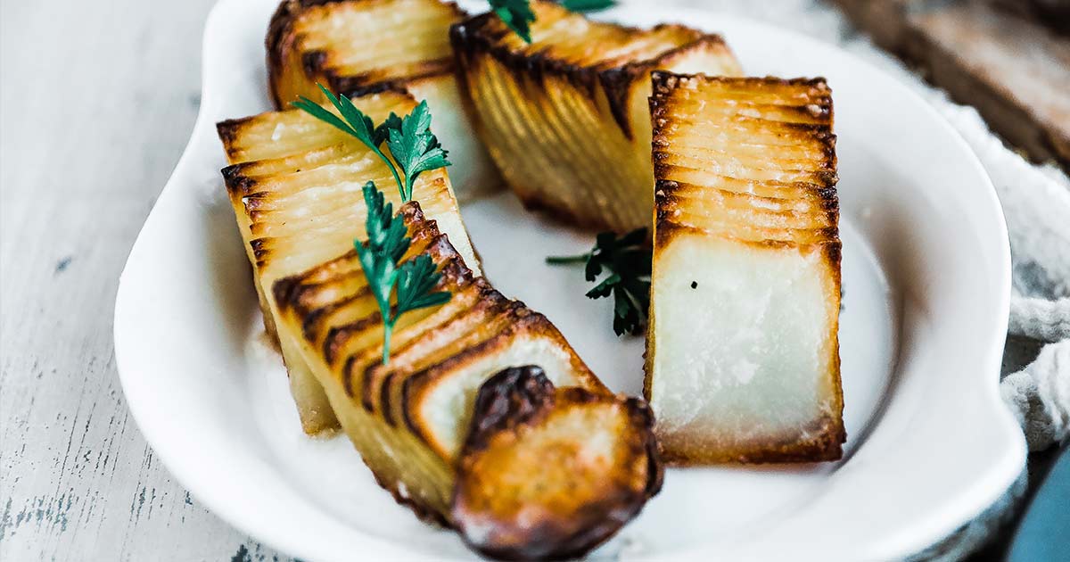 Easy Domino Potatoes Recipe - Chef Billy Parisi