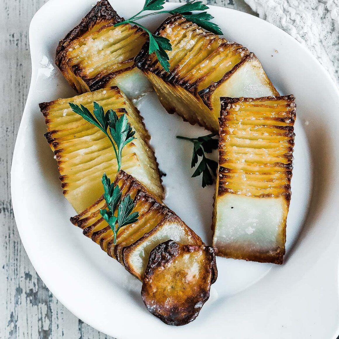 Easy Domino Potatoes Recipe - Chef Billy Parisi