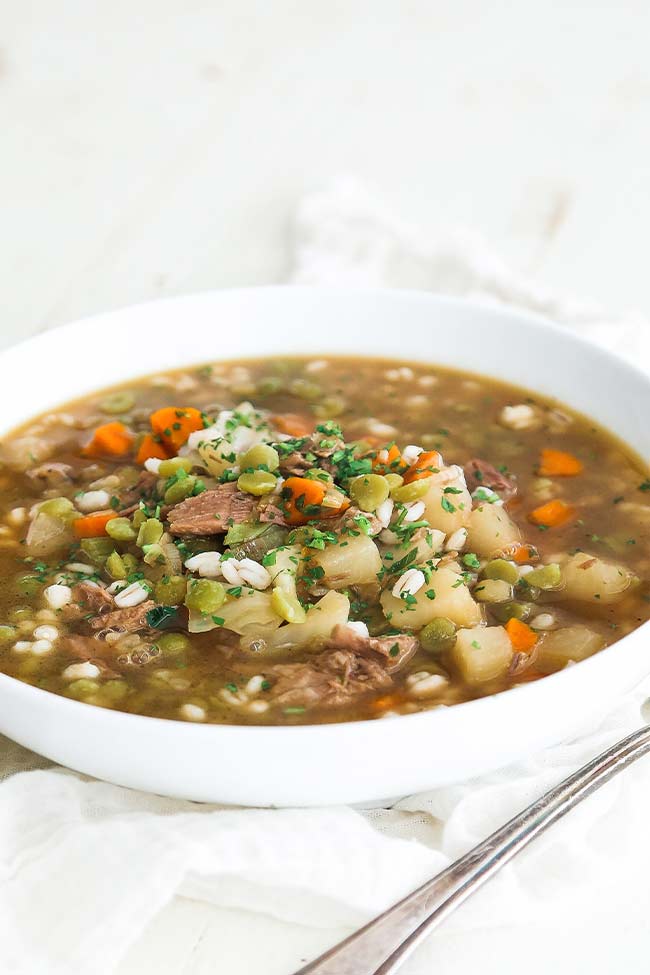 Scotch Broth Soup Recipe - Chef Billy Parisi