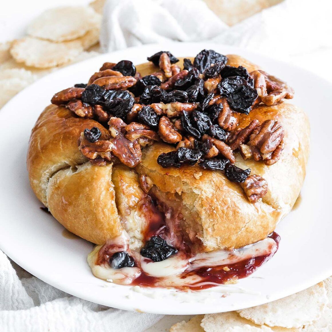 Baked Brie in Puff Pastry (Brie en Croute) - Chef Billy Parisi