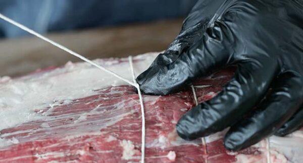 How to Truss Beef (Tie a Roast) - Chef Billy Parisi