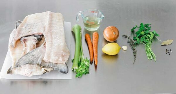 Fish Stock Recipe (Fish Fumet) - Chef Billy Parisi