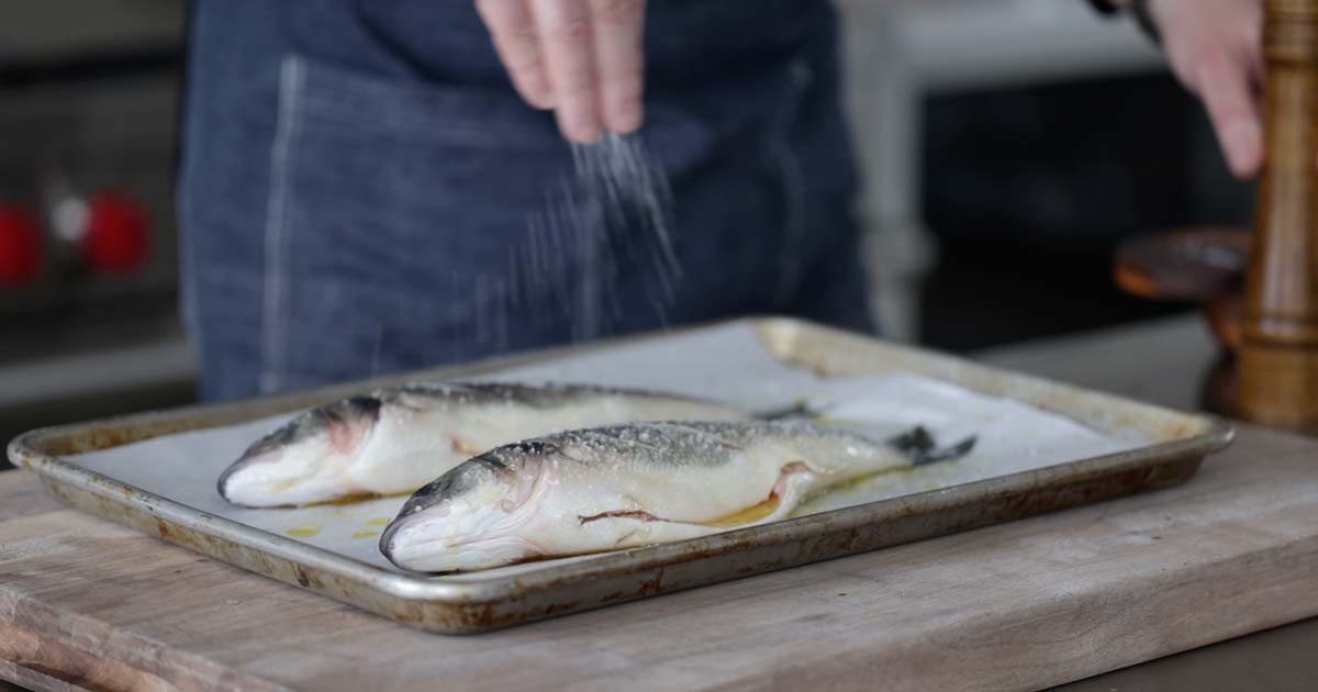 Easy Roasted Branzino Recipe - Chef Billy Parisi