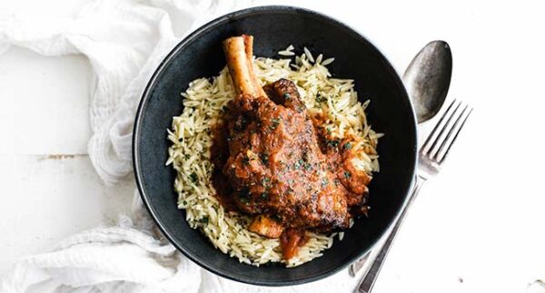 Greek-Style Lamb Shank Recipe - Chef Billy Parisi