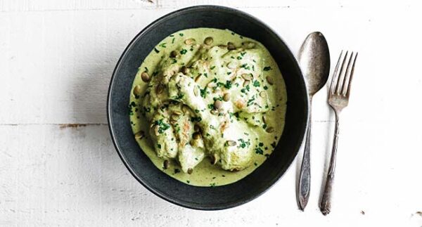 Pipian Verde Recipe with Chicken (Mole Verde) - Chef Billy Parisi