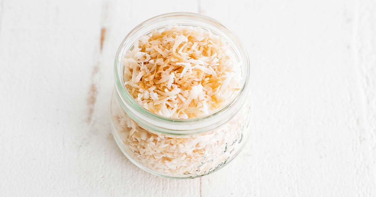 Toasted Coconut Recipe - Chef Billy Parisi