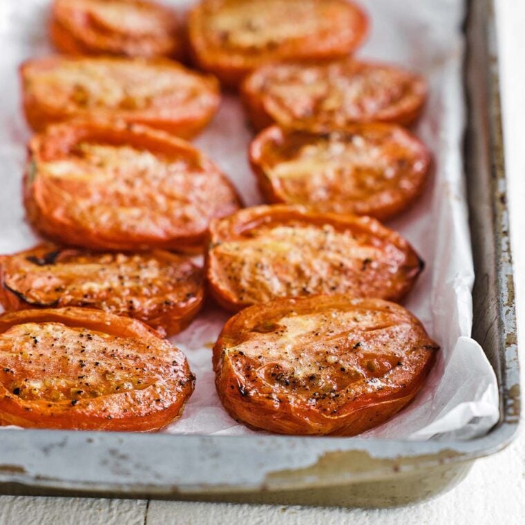 Oven Roasted Tomatoes Recipe - Chef Billy Parisi