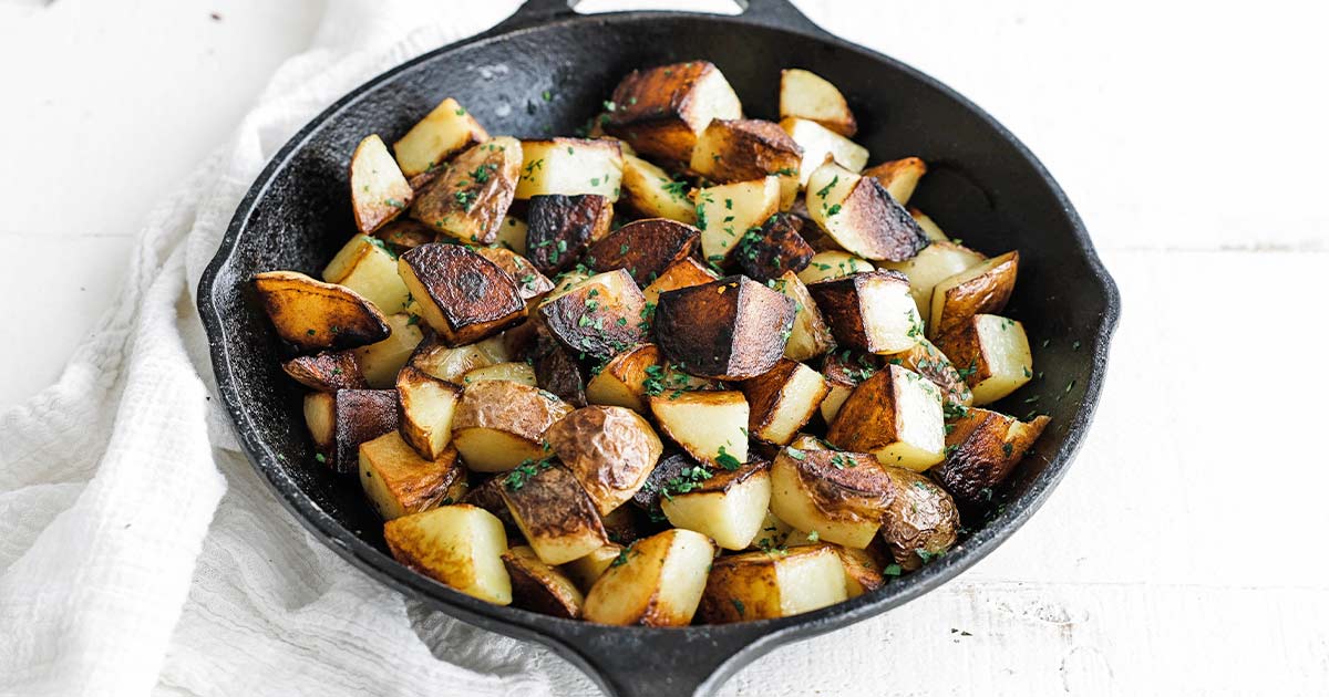 Pan-Fried Potatoes Recipe - Chef Billy Parisi